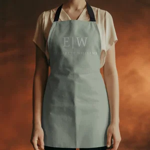 Buy Sage Green Elegant Modern Minimalist Monogram Customized Full Print ...
